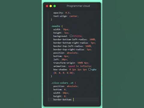 Pure CSS Gauge Speedometer 🚗🏎️🌡️ #frontend #webdesign #webdevelopment #cssanimation - YouTube