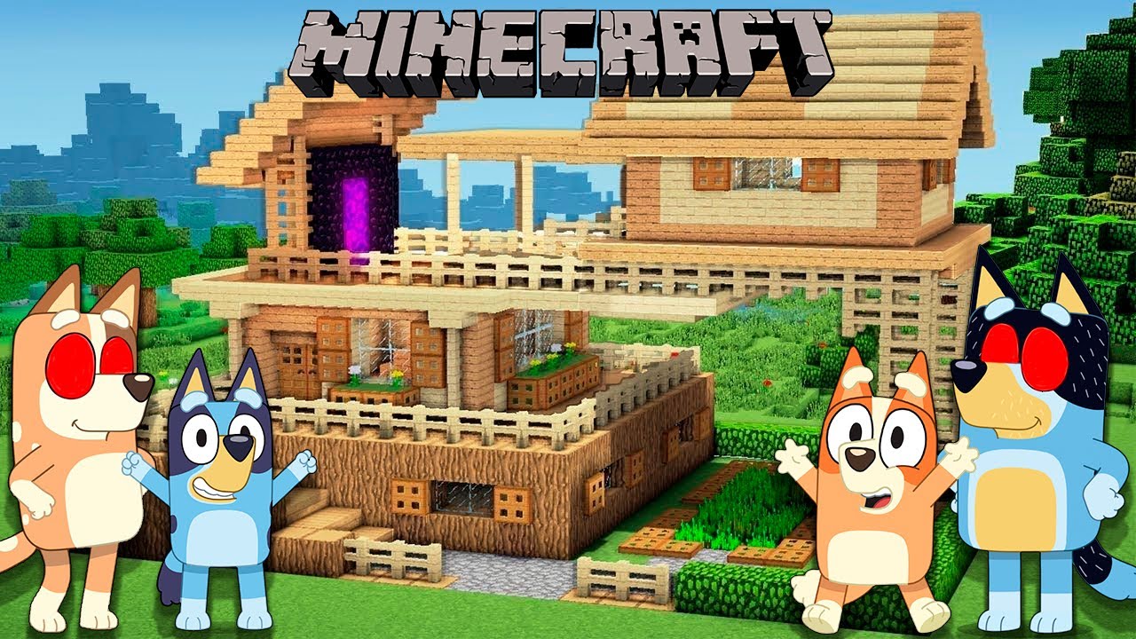 Bluey's Family Plays Minecraft But The Parents Are Evil 10! - YouTube
