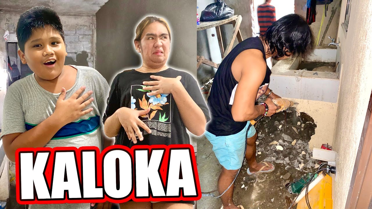Giniba Na Ang Kusina Sa Bagong Bahay Bakbakan Na Bes Youtube