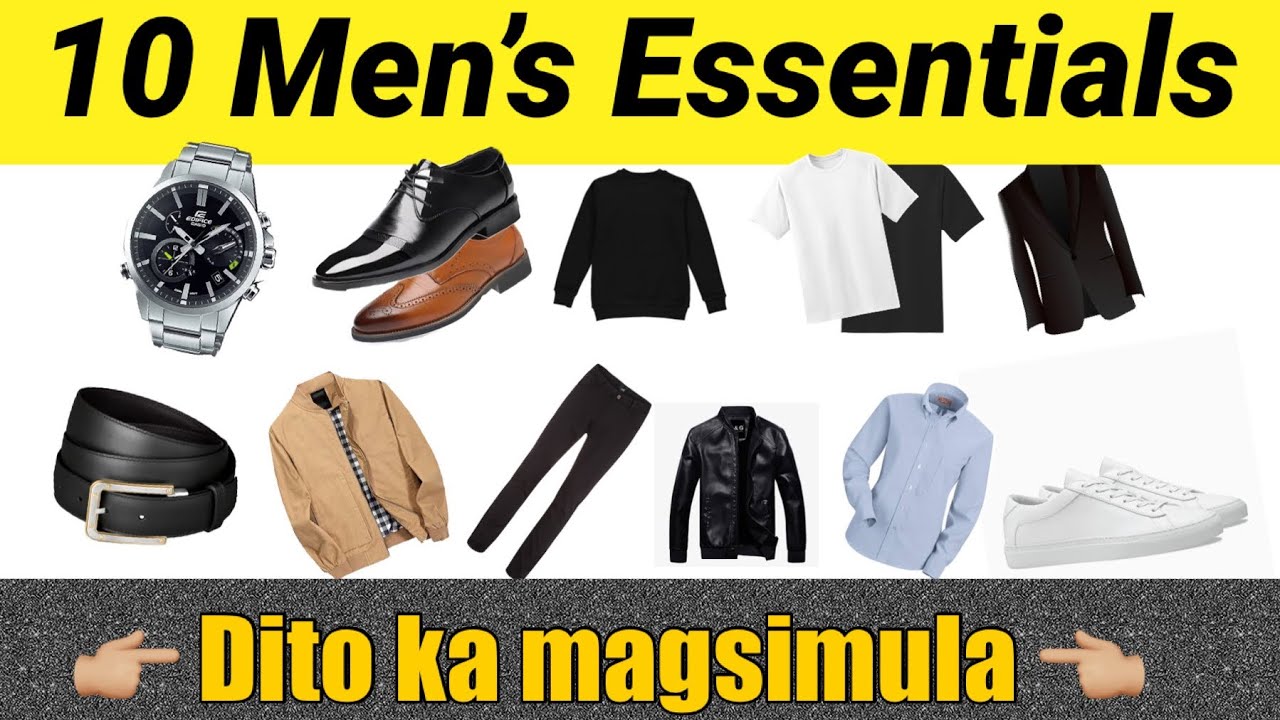 10 Essential Clothing Pieces for Men 2021 | Ultimate Guide On Building ...