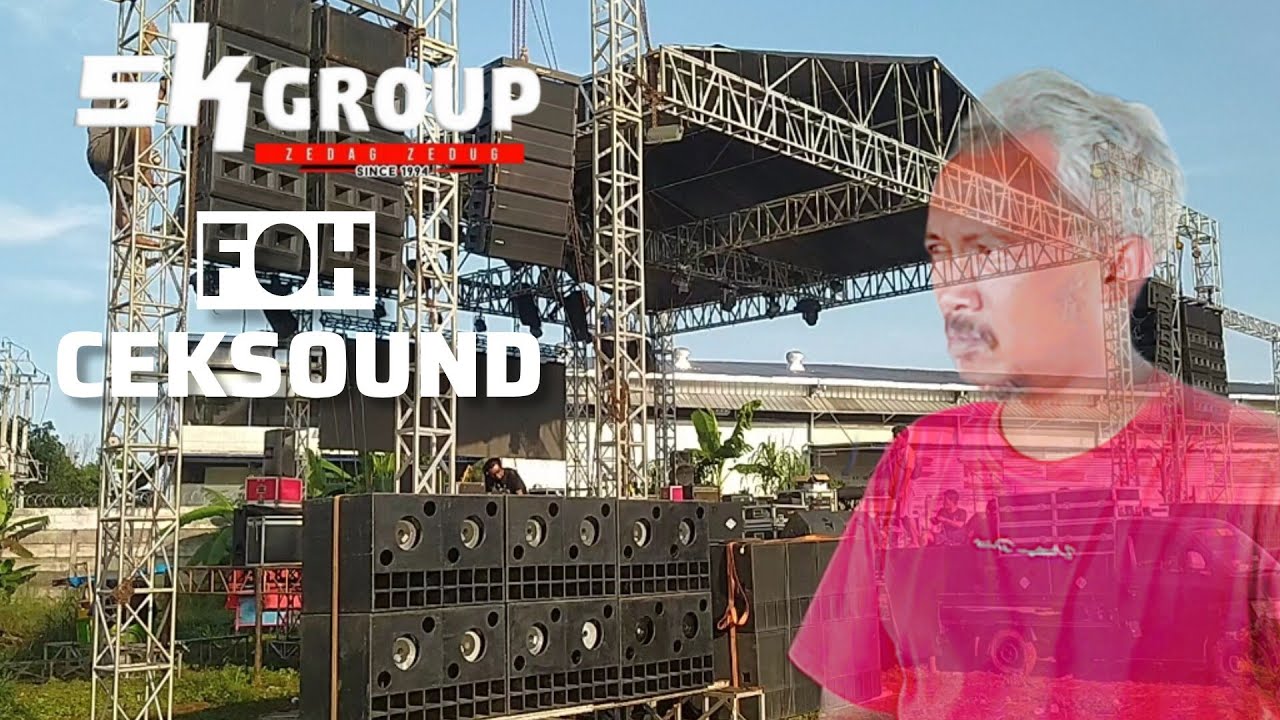 ceksound FOH || SK GROUP - YouTube