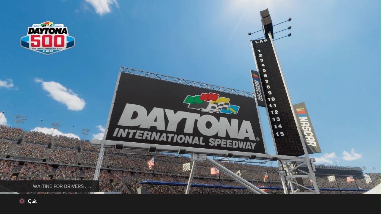 Nascar Daytona Speedway - From Pole to Winners Circle - Lets Go! - YouTube