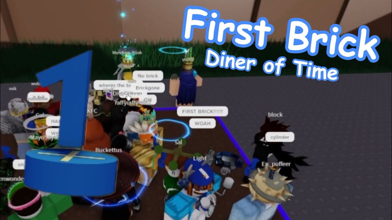 First Brick! - Diner of Time Roblox - YouTube