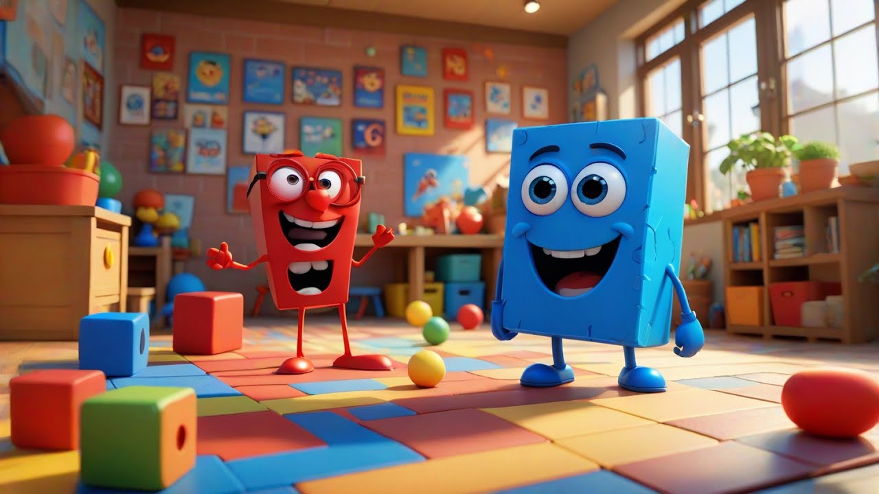 Five Building Blocks Stack Up High | Fun Learning Song for Kids ...