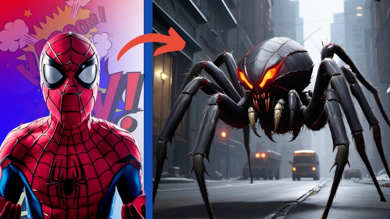 AVENGERS But MONSTERS 💀🧟‍♂️ VENGERS 🔥 All Characters marvel & DC 2024💥 ...