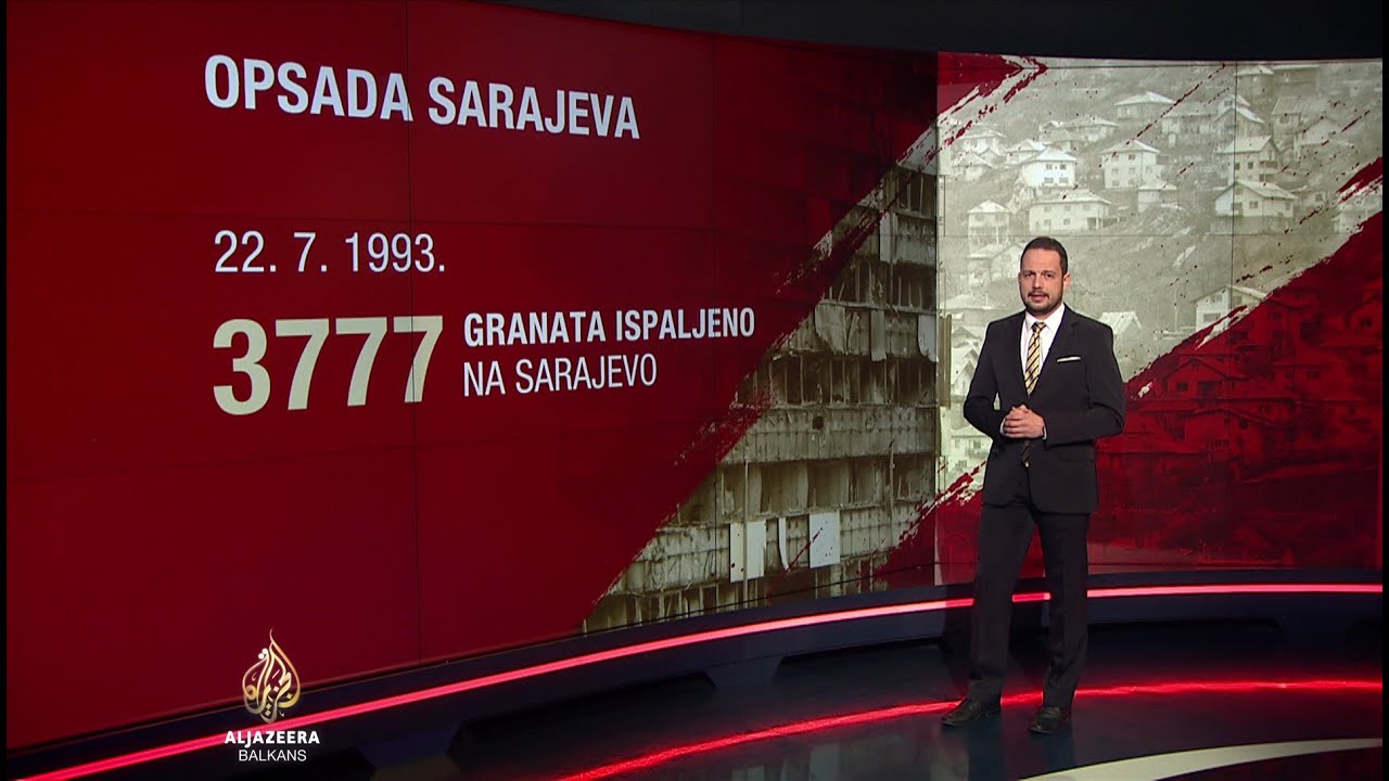 Opsada Sarajeva: 1.425 dana granatiranja i snajperske paljbe - YouTube