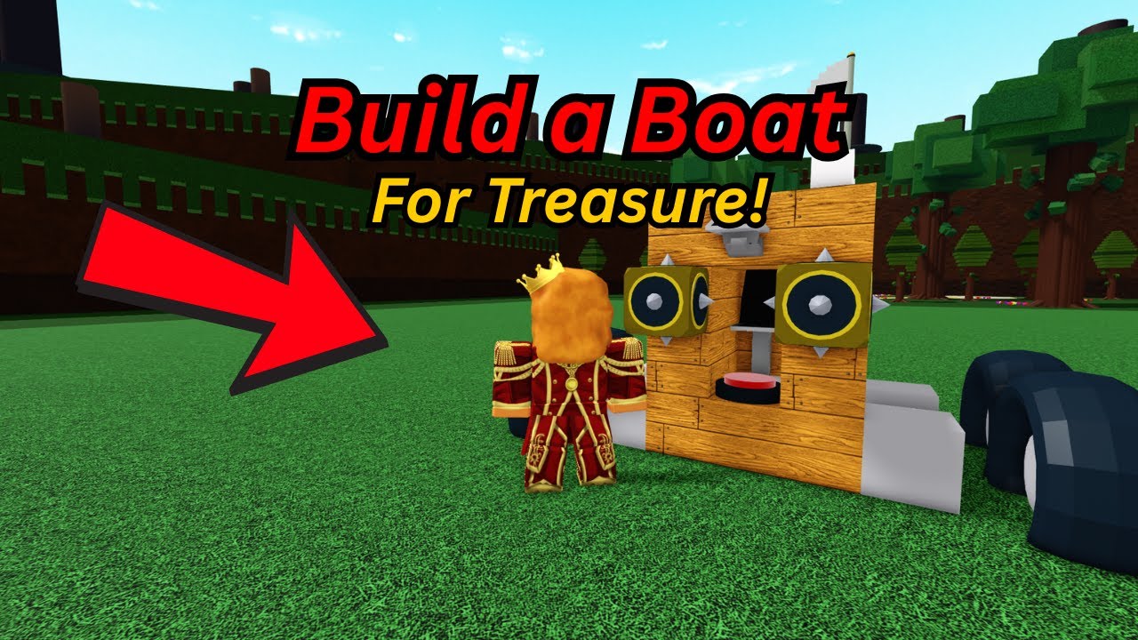 I PLAYED ROBLOX Build a Boat For TREASURE! - YouTube