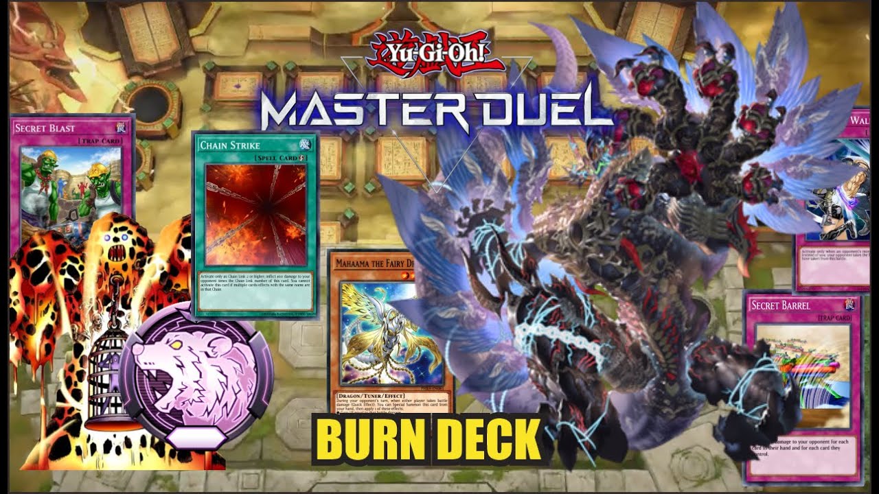 Burn Deck ~ Yu-Gi-Oh! Master Duel Season 40 - YouTube