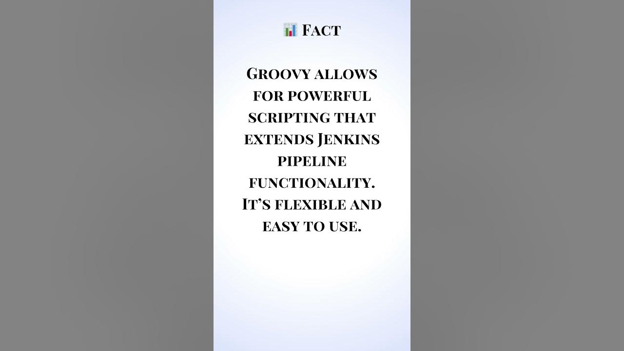 📝 Groovy Basics for Jenkins #Groovy, #Jenkins, #Scripting, #PipelineAutomation, #DevOps, #CI/CD ...