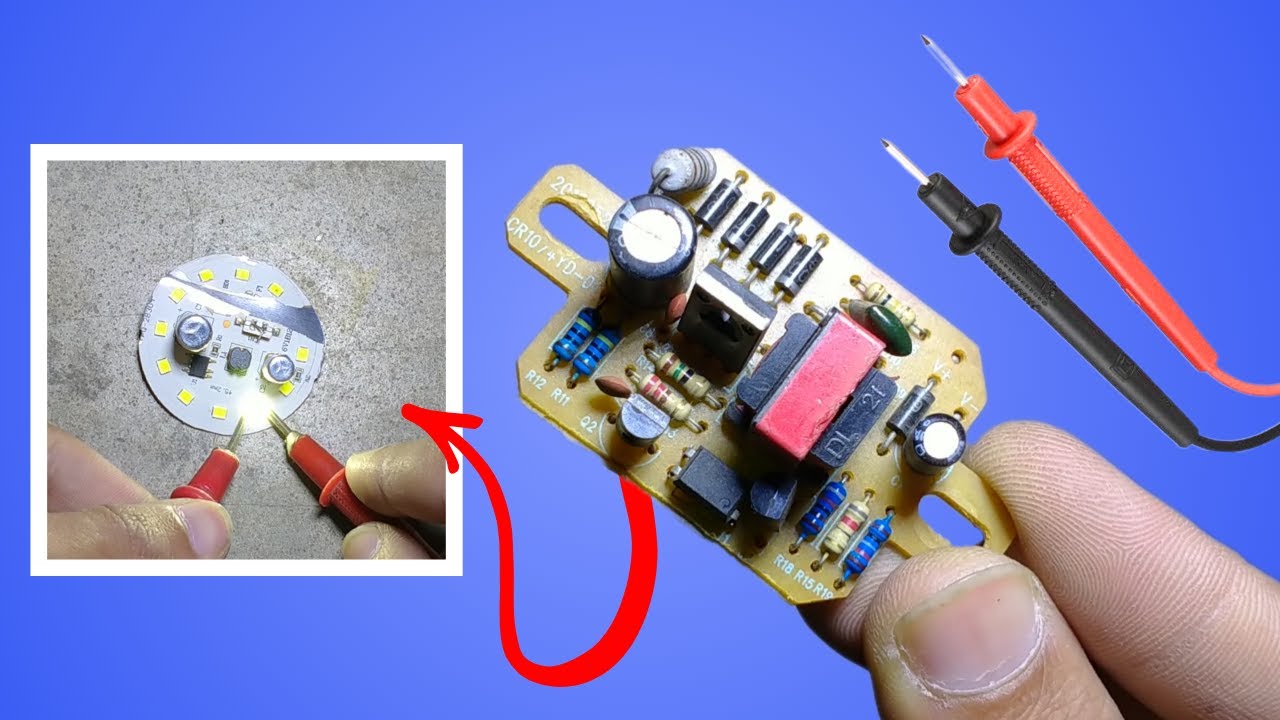 How to Easily Test Any LED, SMD LEDs, or LED Bulbs at Home! - YouTube