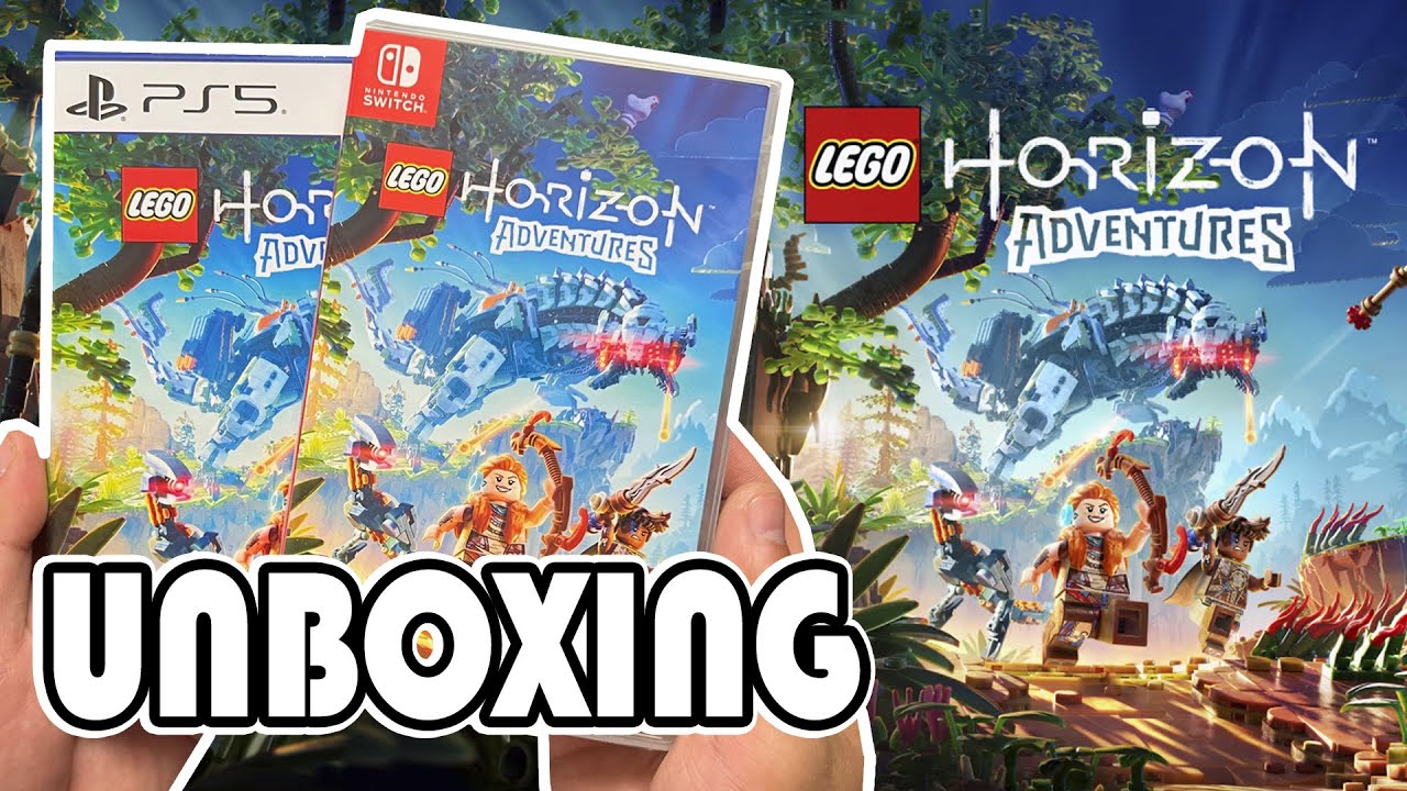 Lego Horizon Adventures (Nintendo Switch/PS5) Unboxing - YouTube