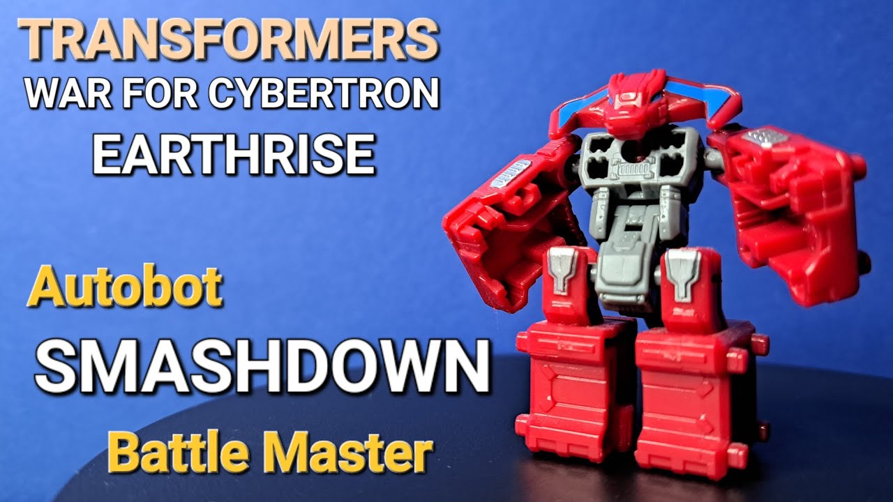Transformers SMASHDOWN Earthrise War for Cybertron Battle Master - YouTube