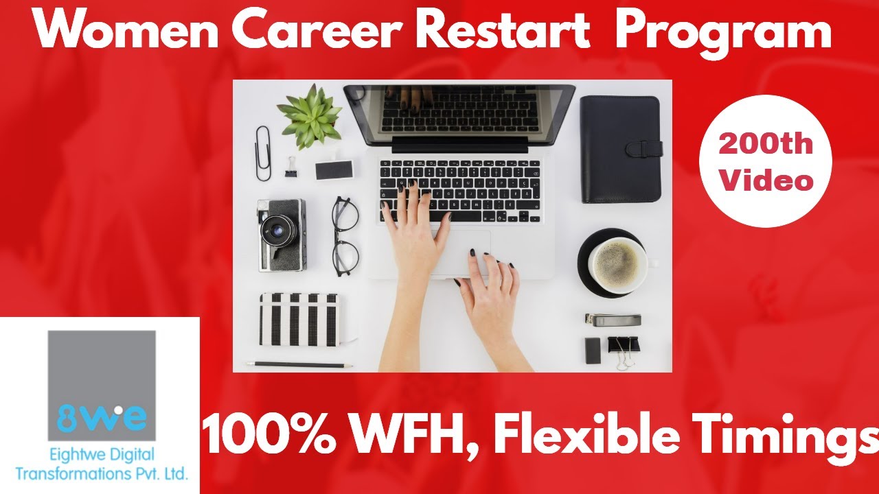 Career Returnship Program for Women | eightwe digital | second innings - YouTube