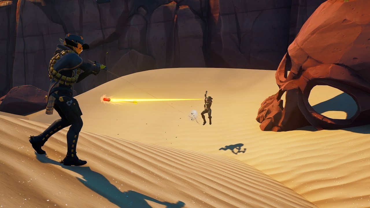 Desert gun game Fortnite - YouTube