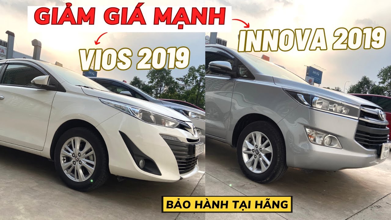 Cập nhật xe Vios G, Innova E vừa về Tân Cảng, giảm giá mạnh và hỗ trợ ...