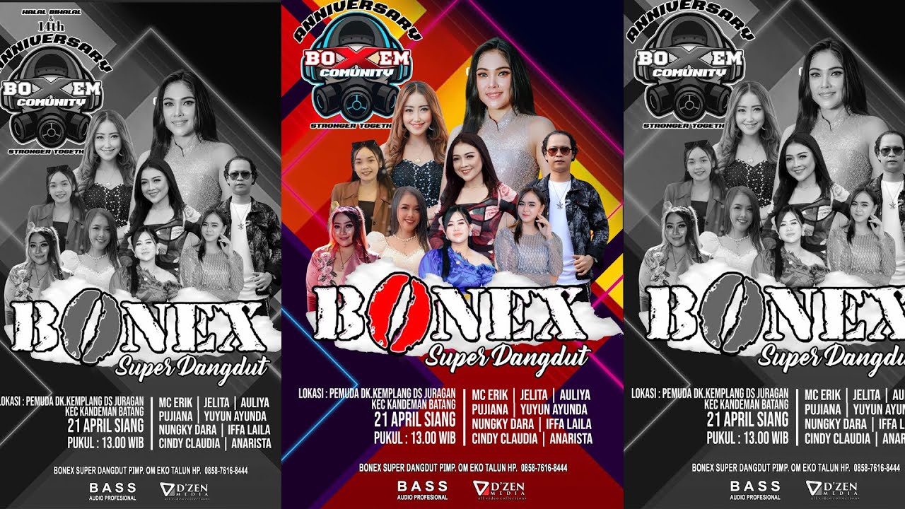 BONEX SUPER DANGDUT LIVE KANDEMAN BATANG - YouTube