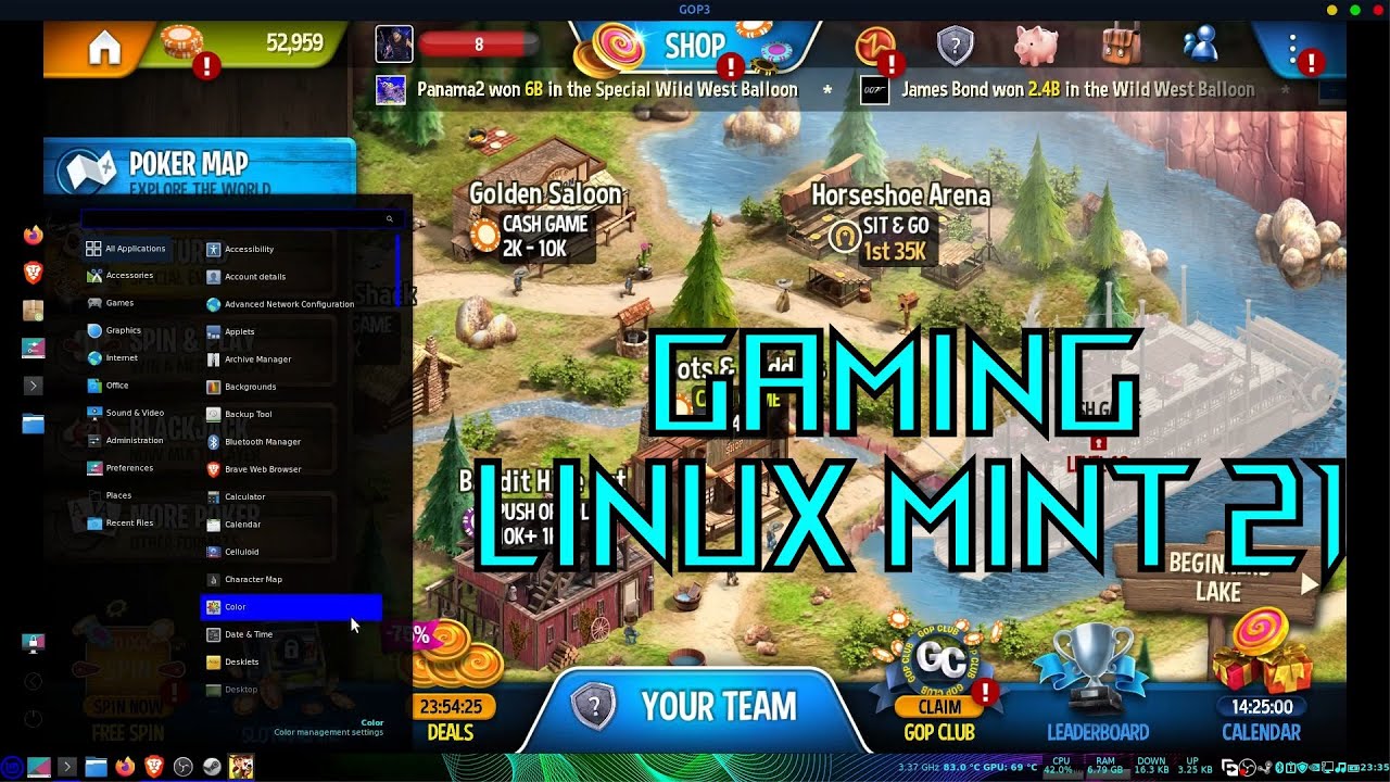 CARA BERMAIN GAME DI LINUX MINT 21 (DEBIAN ATAU UBUNTU BASE LINUX ...