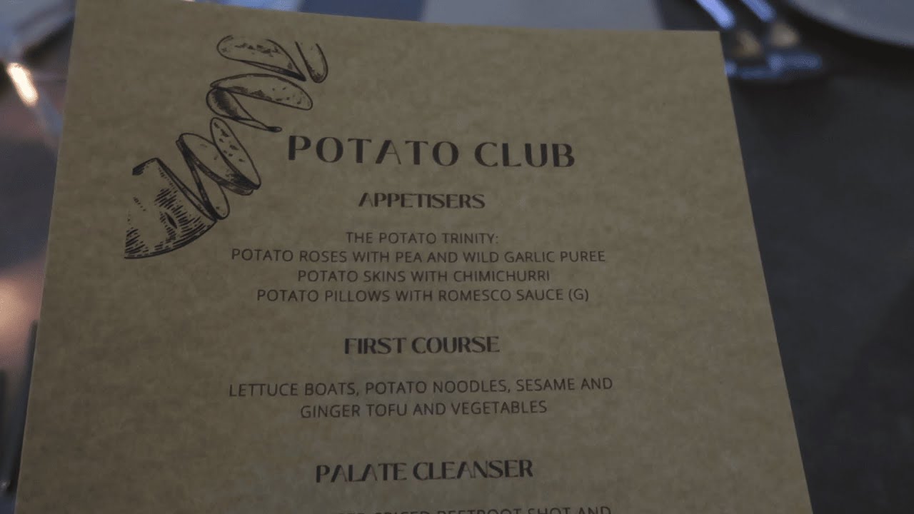I ate a fancy five course potato based meal (and it was a dream come ...