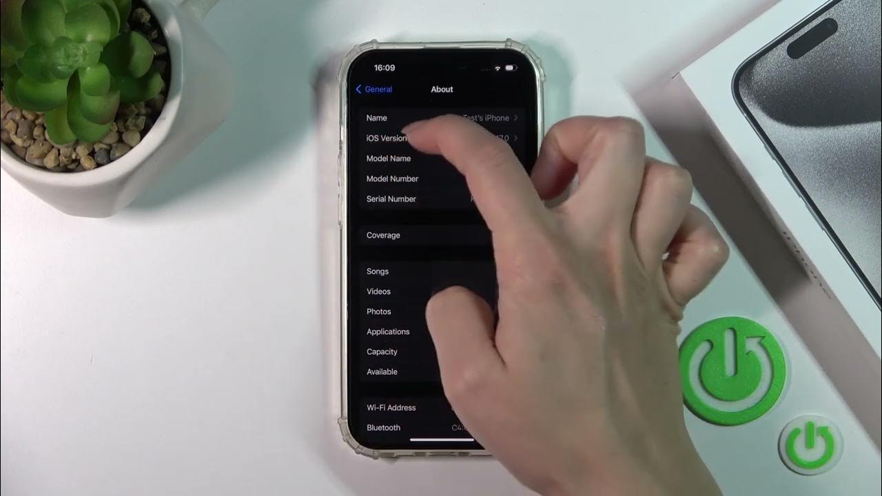 How To Check iOS Version In iPhone 15 Pro - YouTube