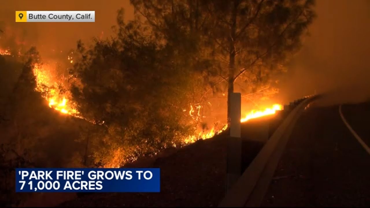 Man arrested in connection with California 'Park Fire' that has burned ...