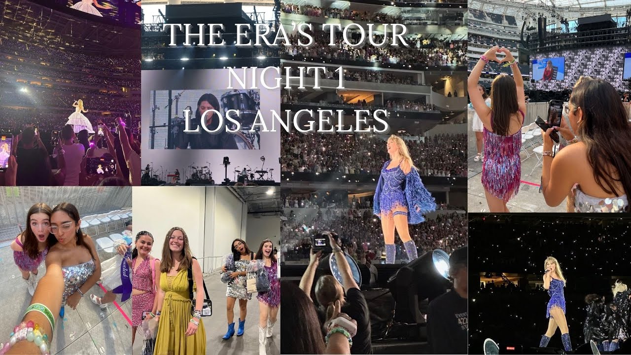 ERAS TOUR (LA NIGHT 1) vlog - YouTube