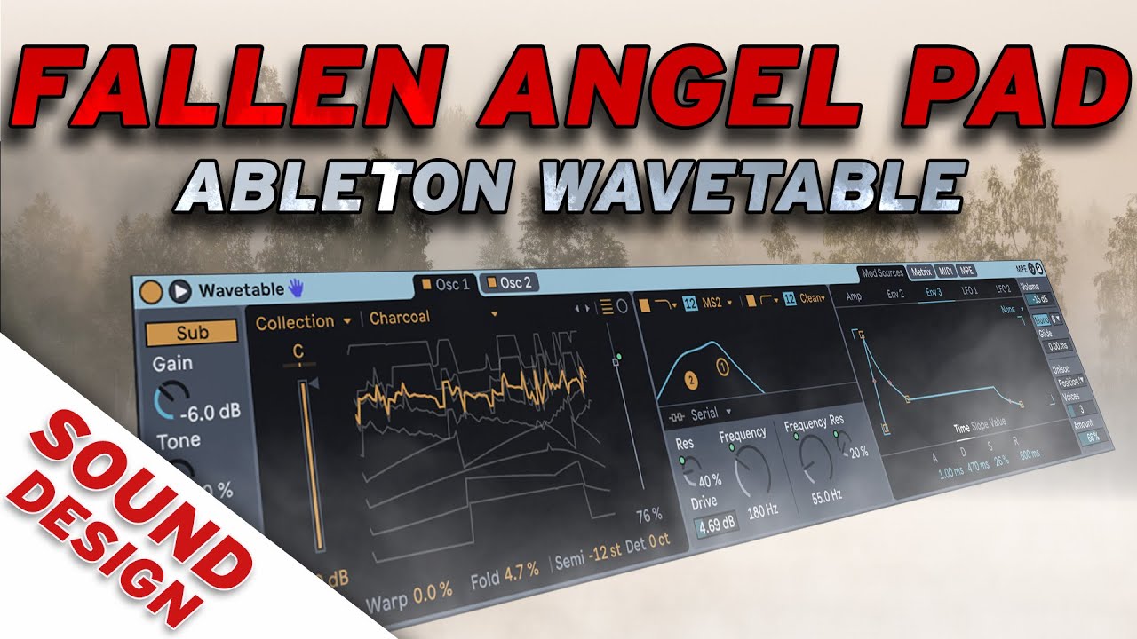 Fallen Angel Pad - Ableton Wavetable Tutorial - Sound Design + Free ...