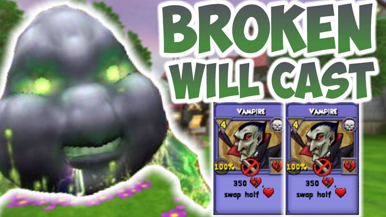 Making a CRAZY Will Cast Vampire Pet in Wizard101! - YouTube