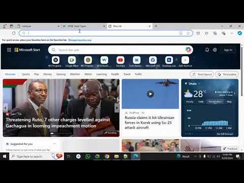 Batch 009, HTML Class 6, Topic - HTML Form & Table Tags. W3 Programming School Bangladesh - YouTube