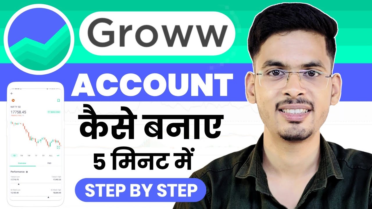 Groww App Me Account Kaise Banaye | Groww Account Opening Process - YouTube