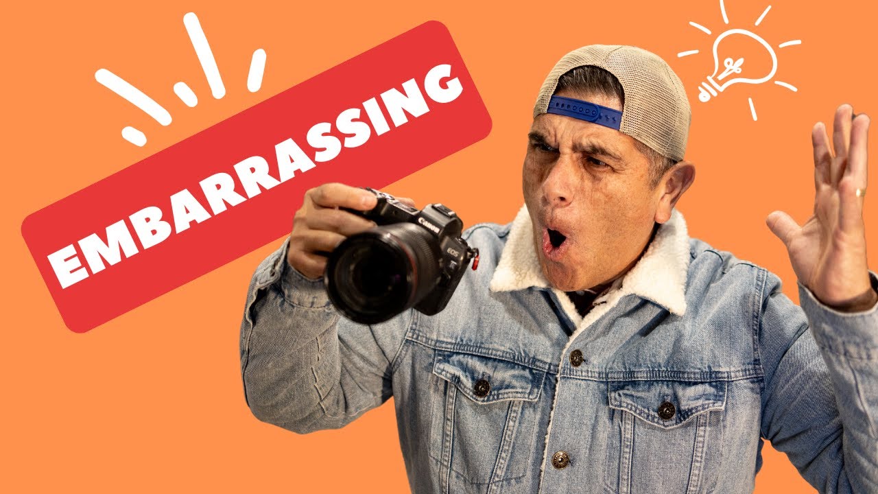 Embarrassing Canon Camera Moment! - YouTube