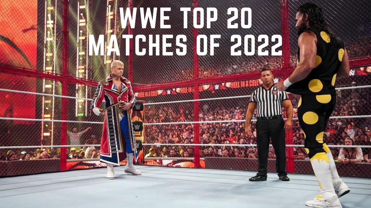 WWE Top 20 Matches Of 2022 - YouTube