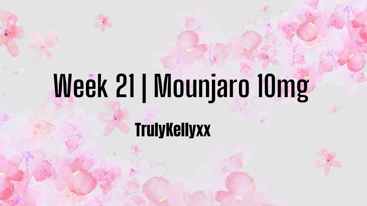 Week 21 of my weight loss journey on mounjaro 10mg - YouTube