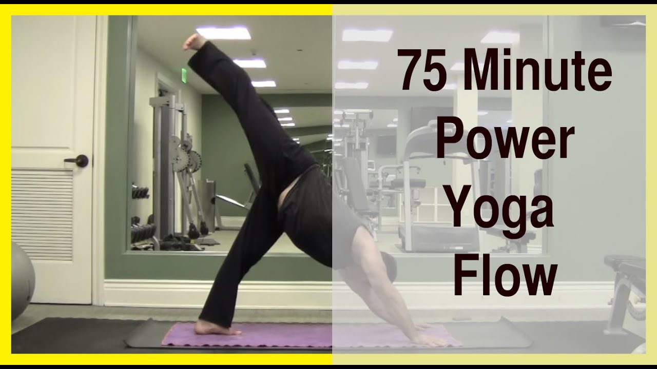 75 Minute Power Yoga Flow - YouTube