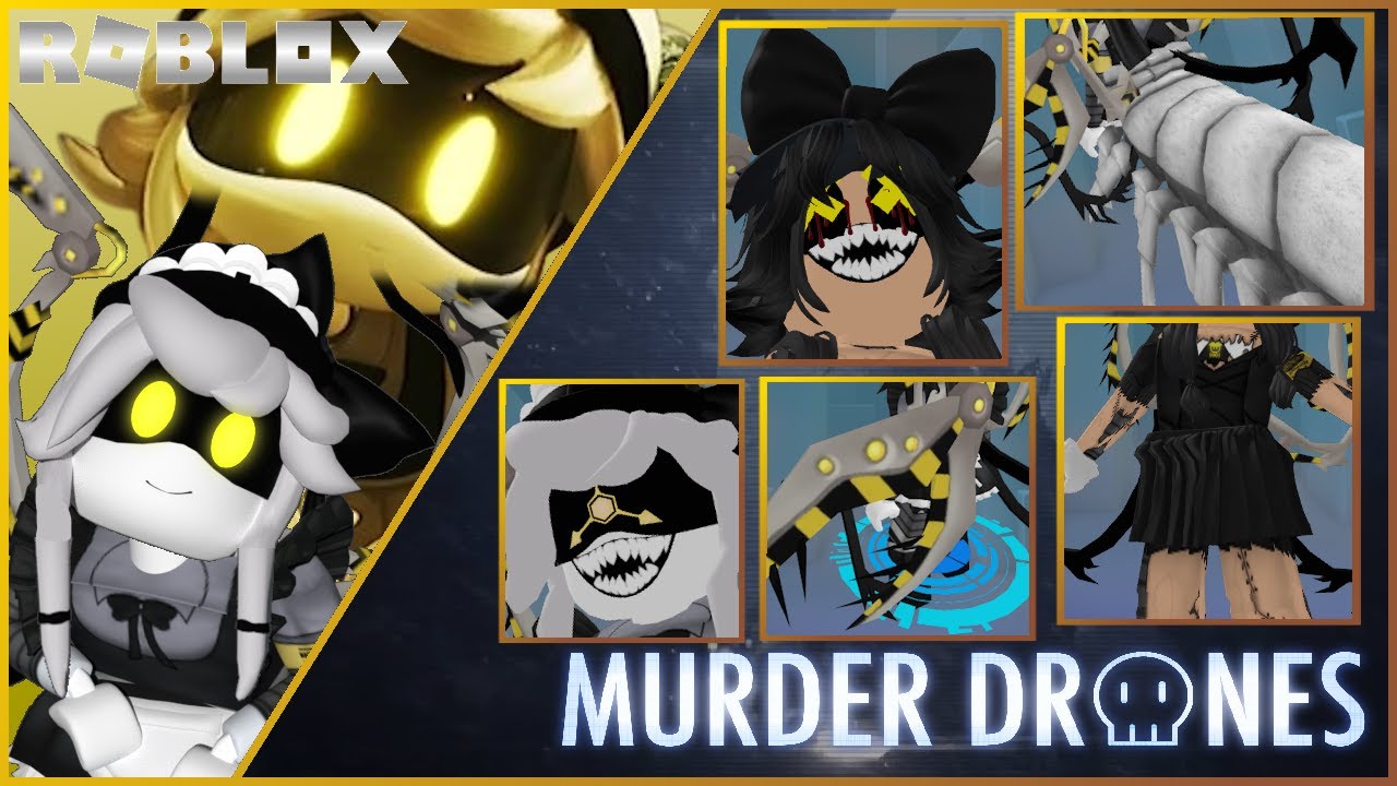 Cyn Roblox Avatar Showcase - Murder Drones - YouTube