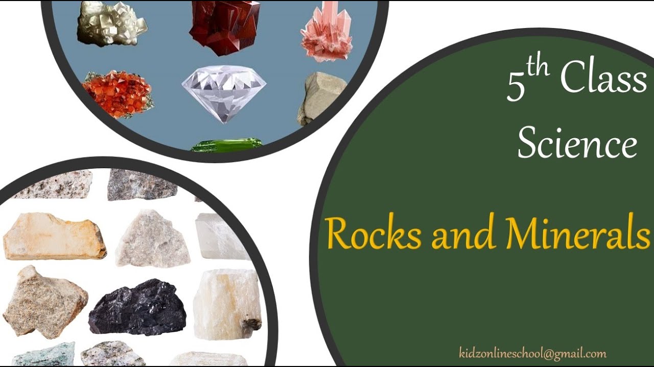 Rocks and Minerals || Types of Rocks || 5th Class Science | CBSE/NCERT ...