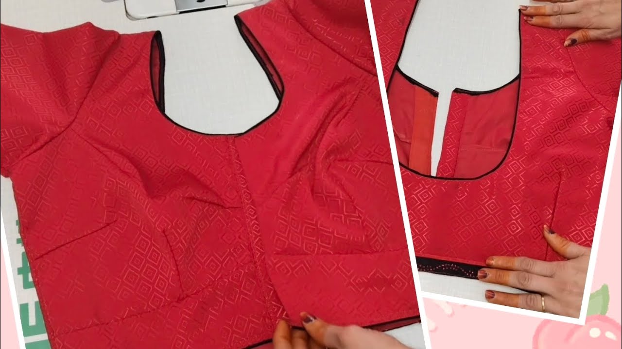 blouse stitching#easy steps#viralvideo #trending - YouTube