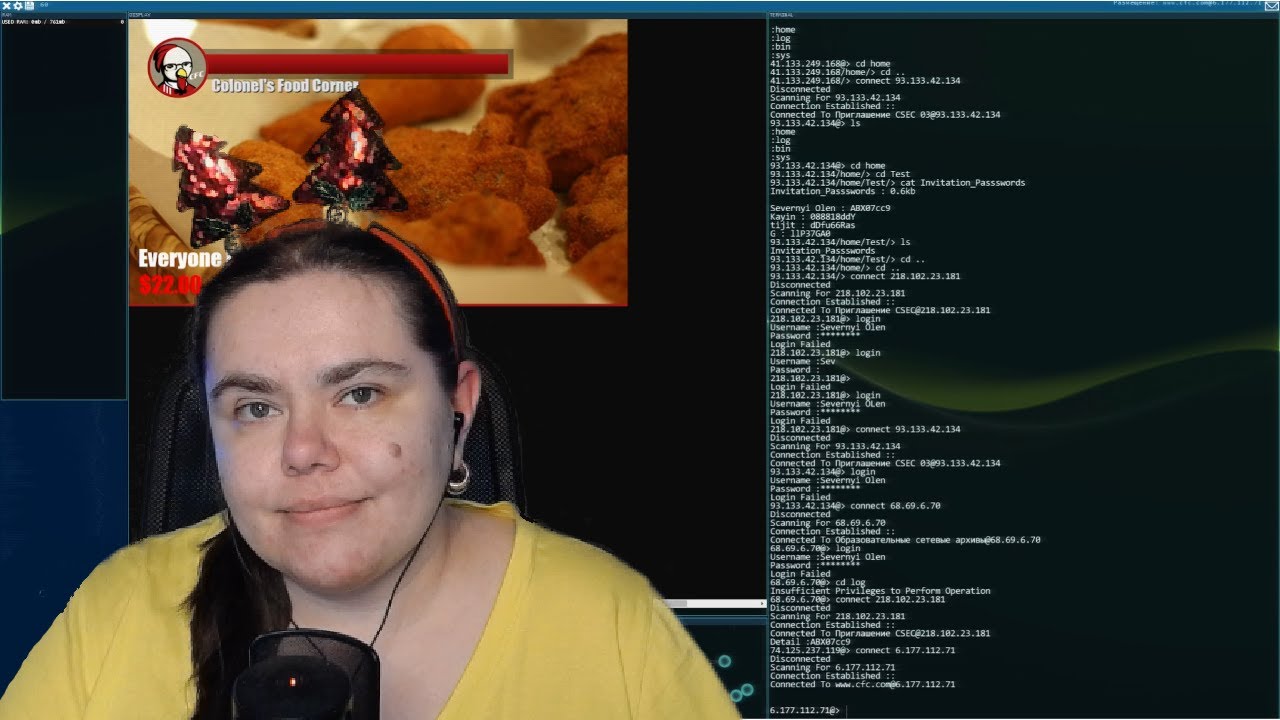 Краду рецепт 11 специй из кфс. Hacknet часть 7 - YouTube