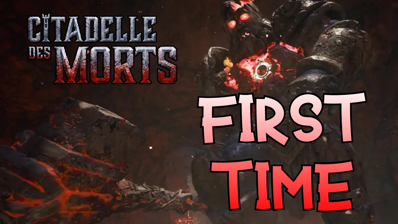 First Time Doing The Citadelle Des Morts Boss Fight | Black Ops 6 - YouTube