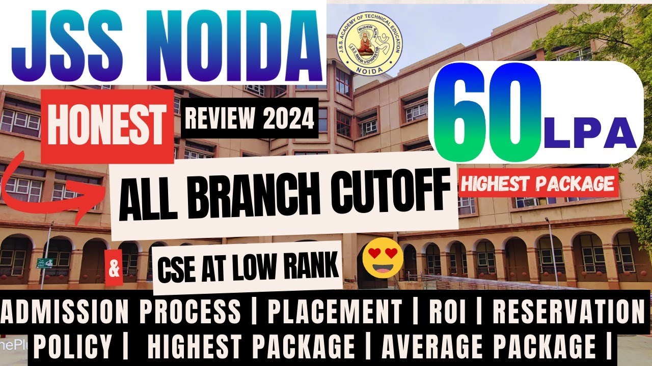 JSS Noida Honest Review | Best Private College under AKTU? | JSS Noida ...