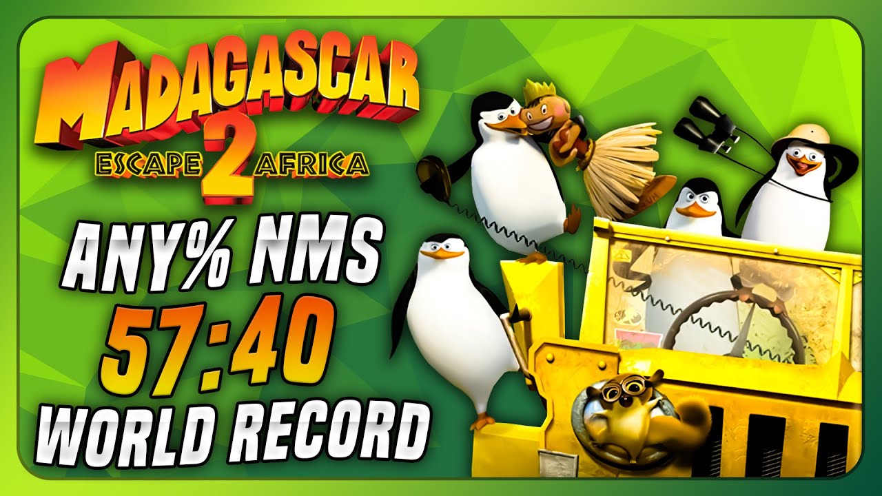 [WR] Madagascar: Escape 2 Africa - Any% No Major Skips Speedrun in 57: ...