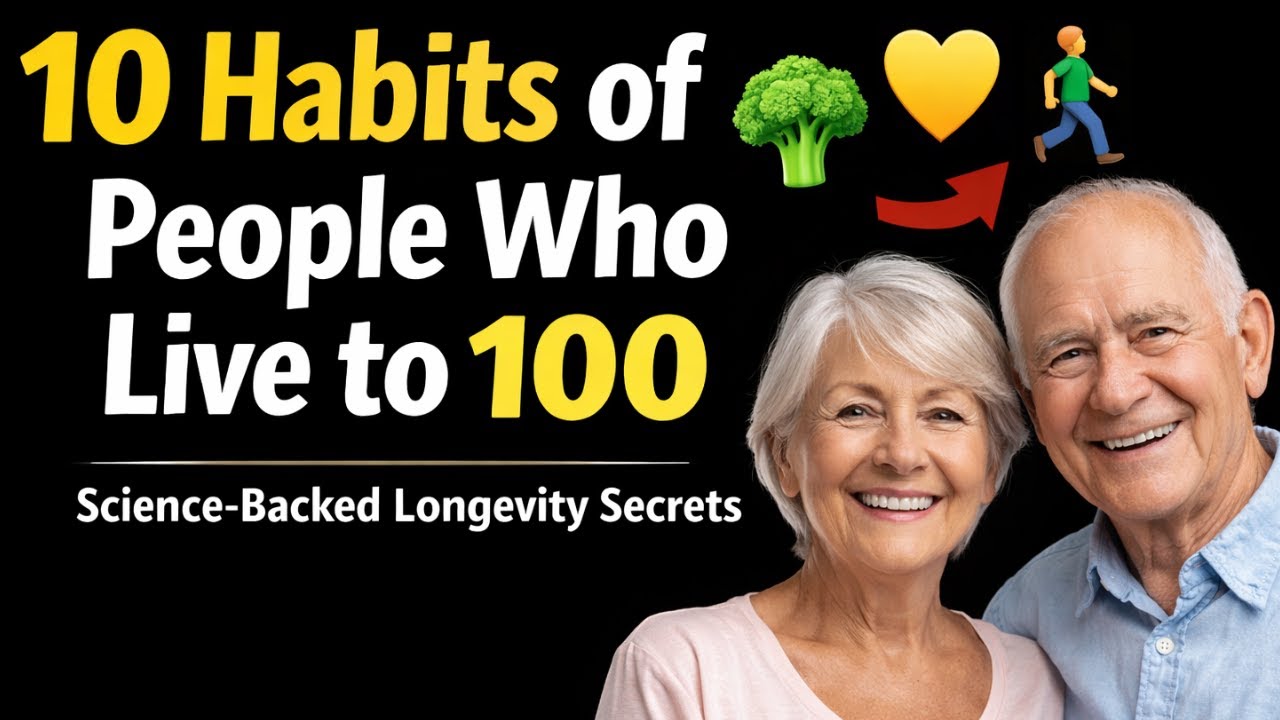 10 Daily Habits of Americans Who Live to 100 | Longevity Secrets Backed ...