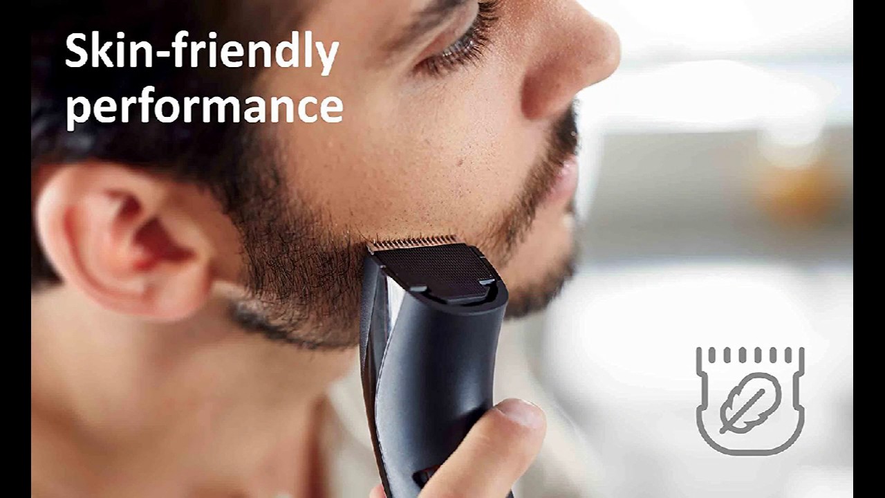Phillips beard trimmer cordless and corded for men - YouTube