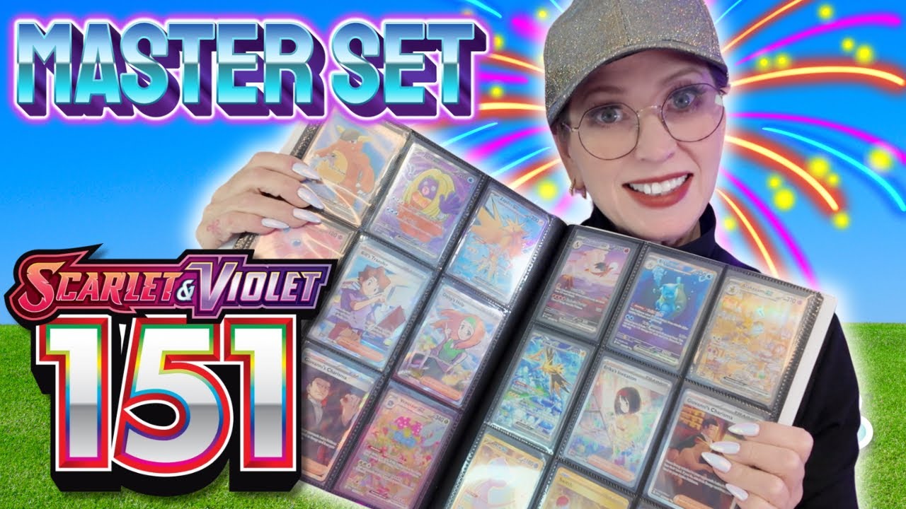 The Story of my Pokemon Master Sets | The Scarlet and Violet 151 ...