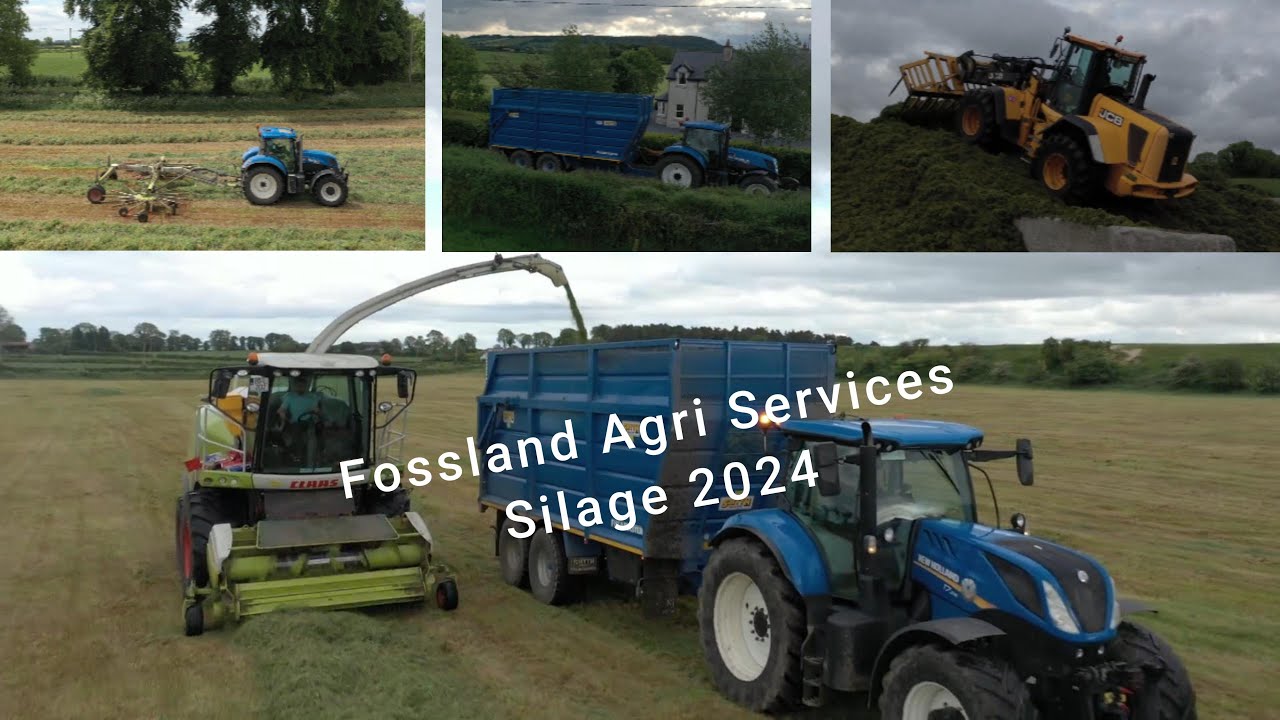 Silage 2024 - Fossland Agri Services - YouTube