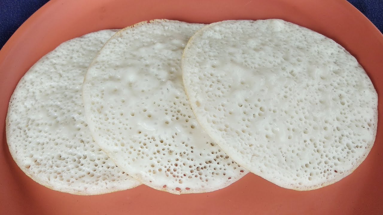 ಉದ್ದಿನ ಬೇಳೆ,ಈಸ್ಟ್ ಇಲ್ಲದೆ ಮೃದುವಾದ ಕಪ್ಪ ರೊಟ್ಟಿ | Vodu Dosa | Kappa Rotti ...