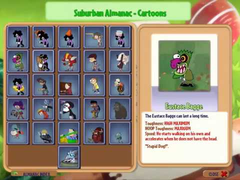 pvz mod foods vs cartoons sr pelo - YouTube