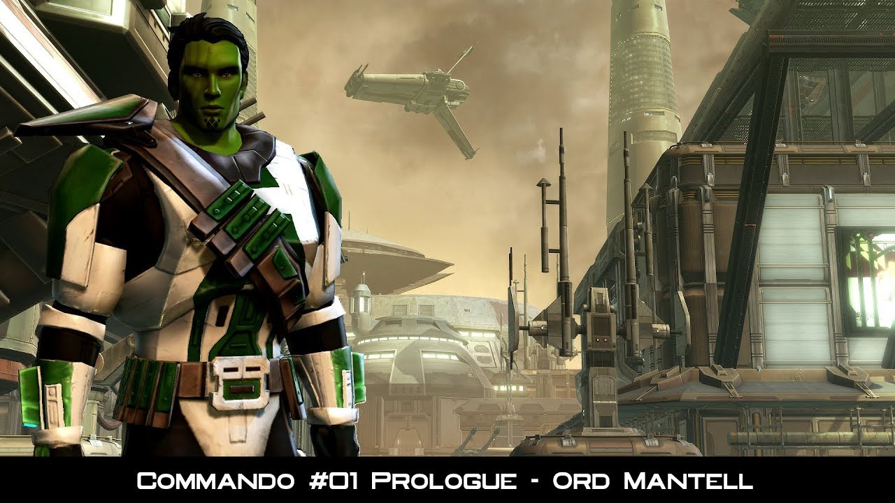 SWTOR Commando Storyline 01 Prologue (Ord Mantell) - YouTube