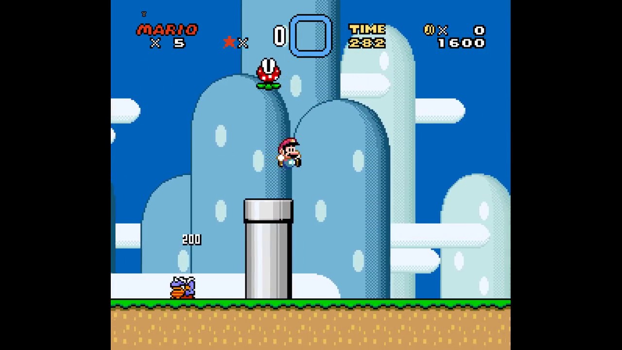 SMW - 1 Yump TAS in 1:19.983 - YouTube