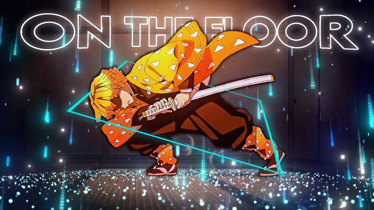 Zenitsu - On The Floor | Demon Slayer AMV - YouTube