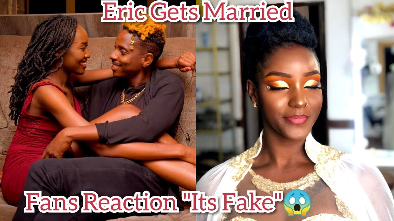 Drama At Eric Omondi Wedding .Eric Gets Married - YouTube